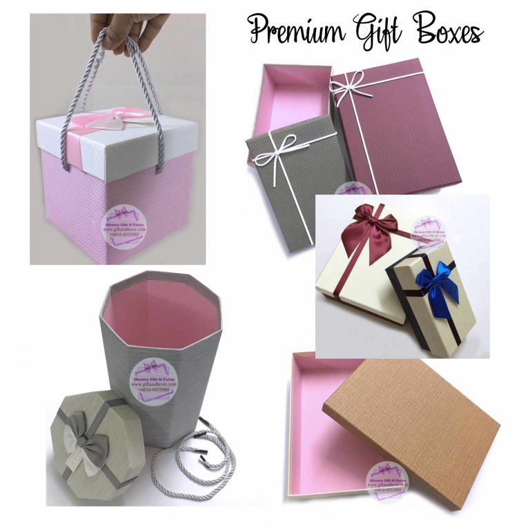 Premium Gift Boxes - Dicesry Gift and Favor Malaysia