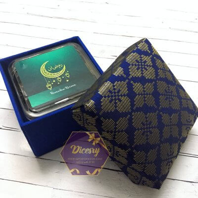 Kurma in Songket Boxes - Dicesry Gift and Favor Malaysia
