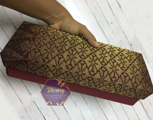 Kurma in Songket Boxes - Dicesry Gift and Favor Malaysia